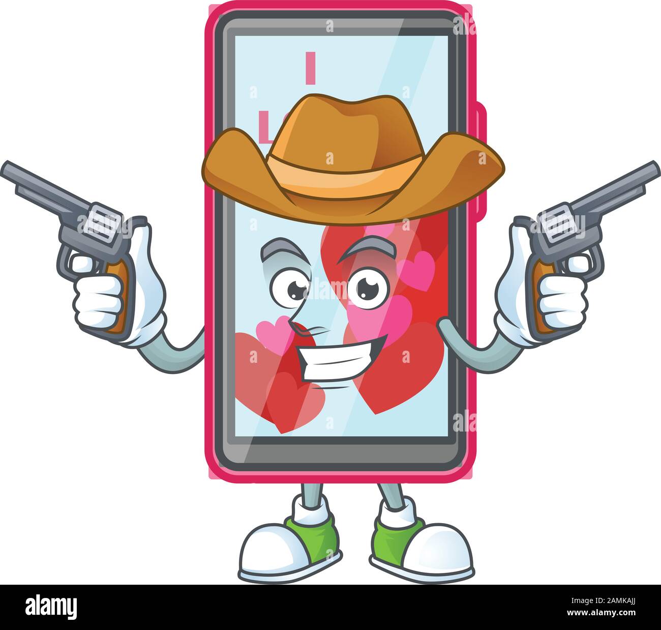 Modern day rancher Stock Vector Images - Alamy