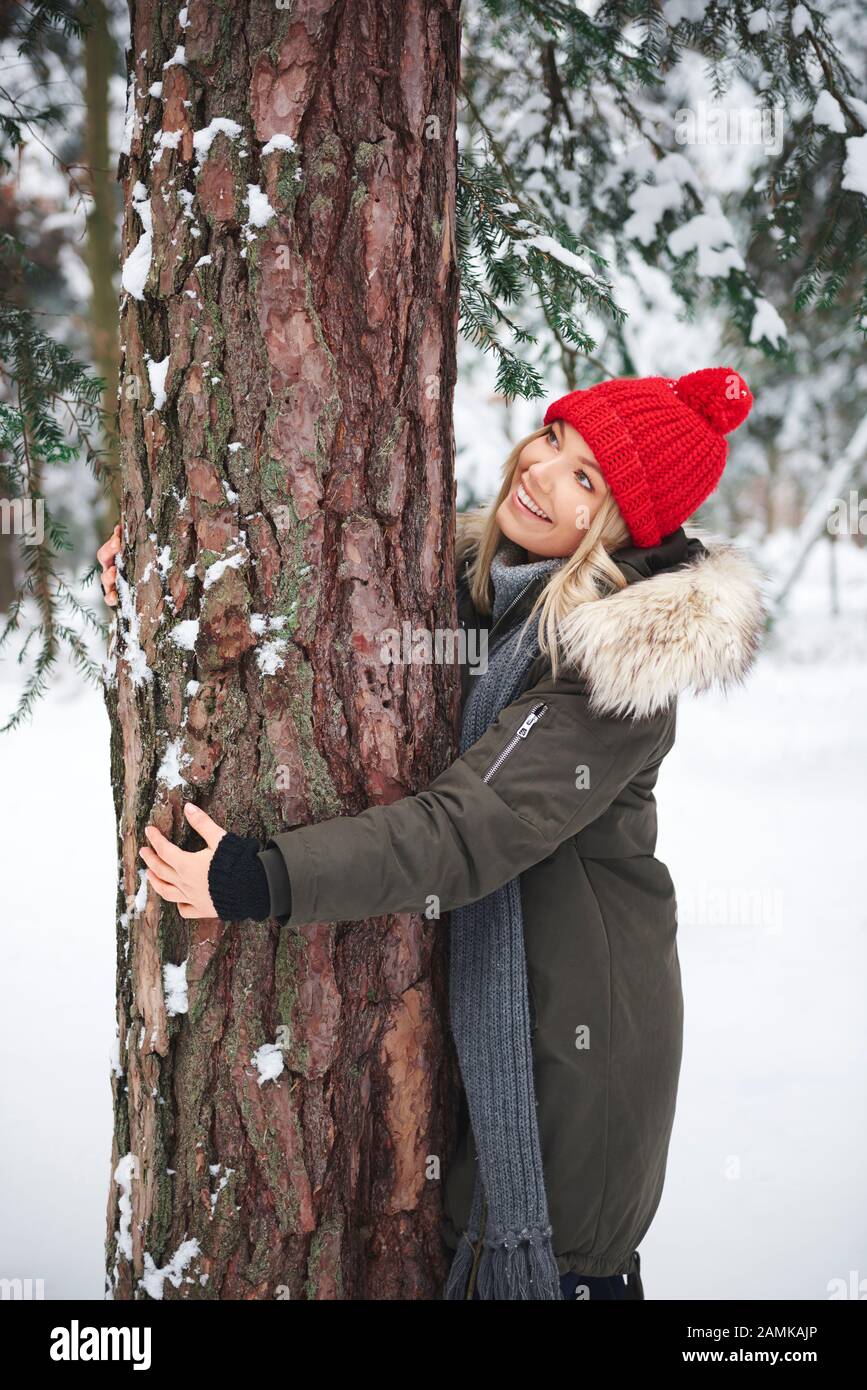 Embracing tree hi-res stock photography and images - Alamy
