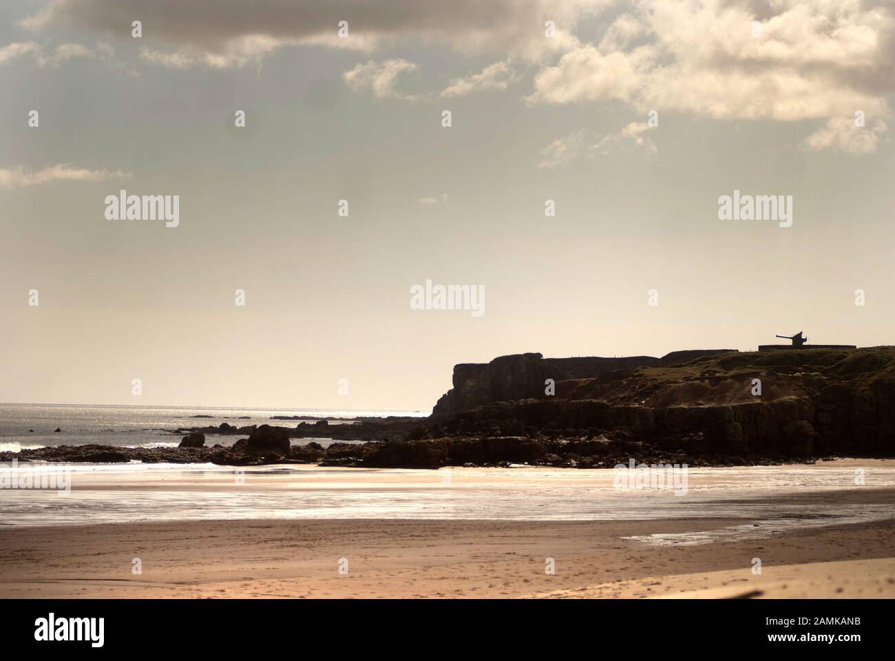 Sandhaven beach, South Shields Stock Photo - Alamy