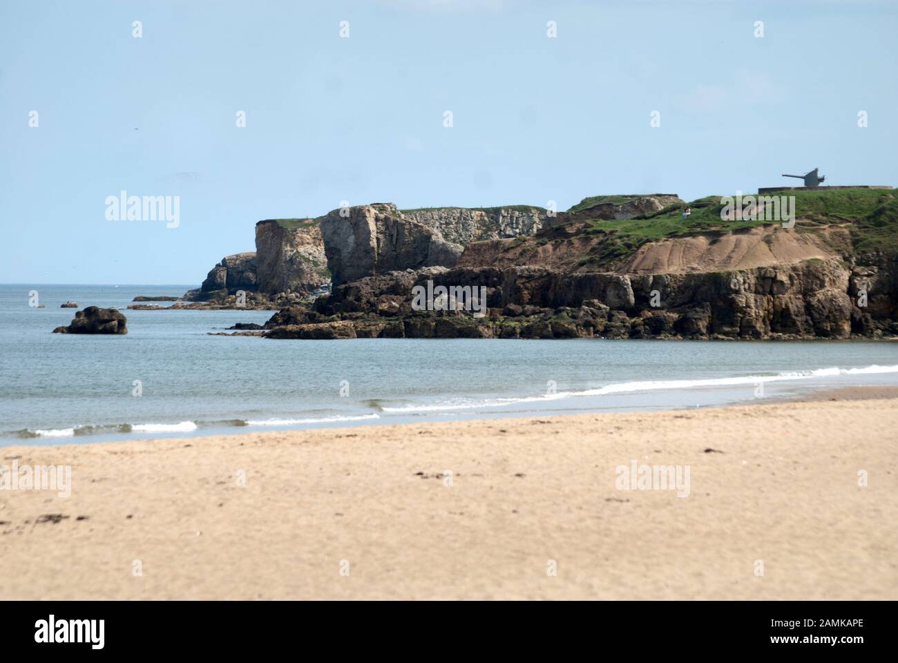 Sandhaven beach, South Shields Stock Photo - Alamy