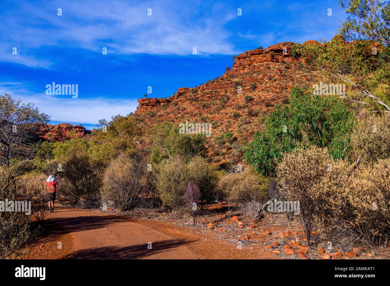 Australia outback male hike hiker hi-res stock photography and images ...
