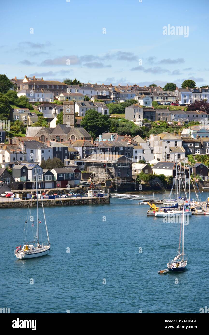 Falmouth Harbour, Cornwall, England, UK Stock Photo - Alamy