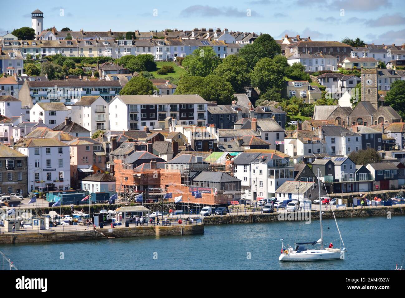 Falmouth Harbour, Cornwall, England, UK Stock Photo - Alamy