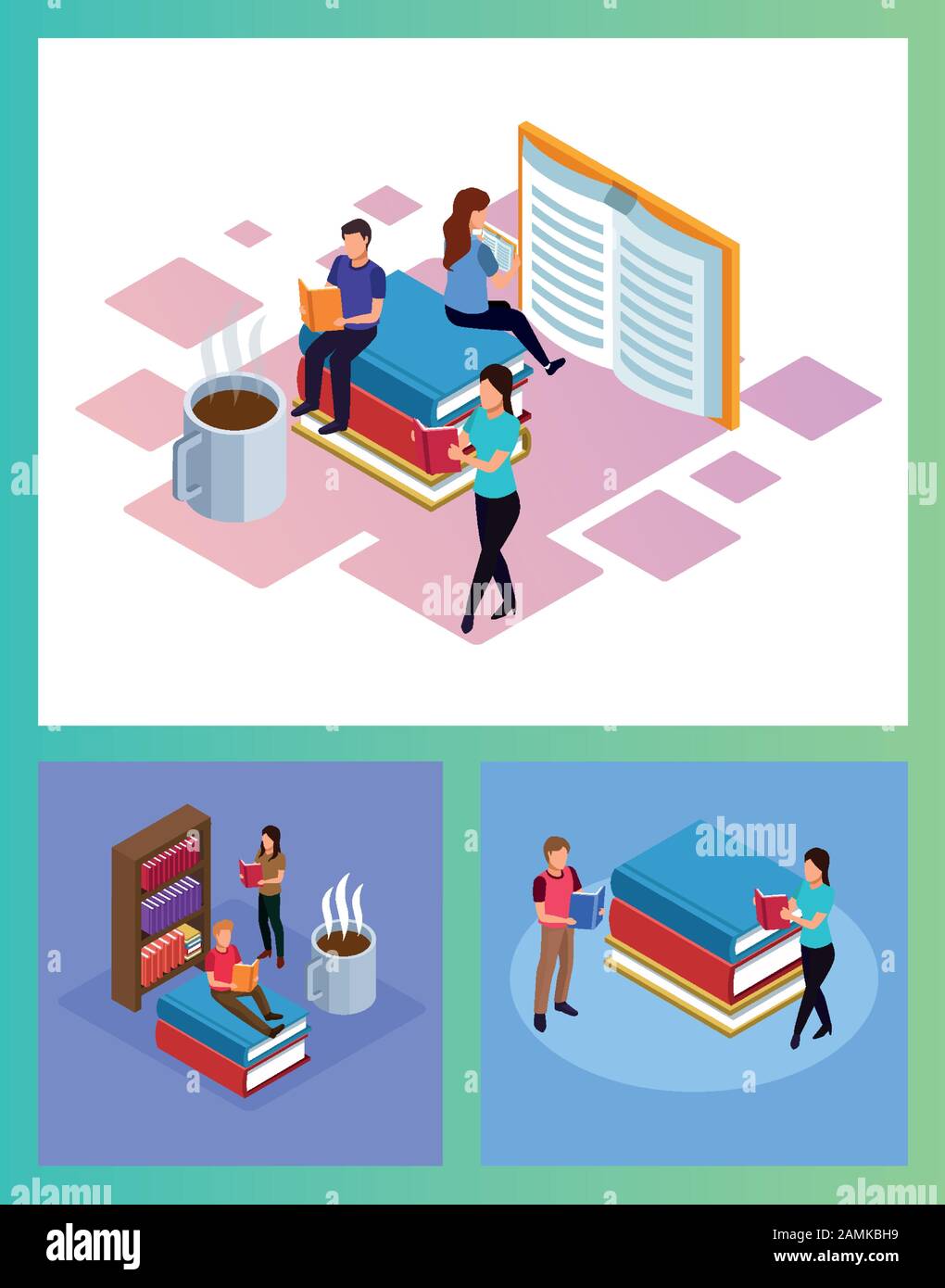 Literary scenes Stock Vector Images - Alamy