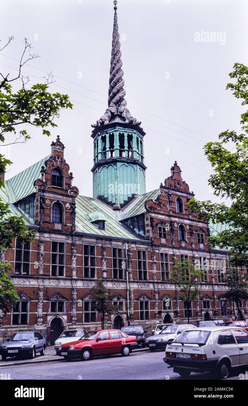 Archives DK '90 : Copenhagen Borsen Stock Photo - Alamy