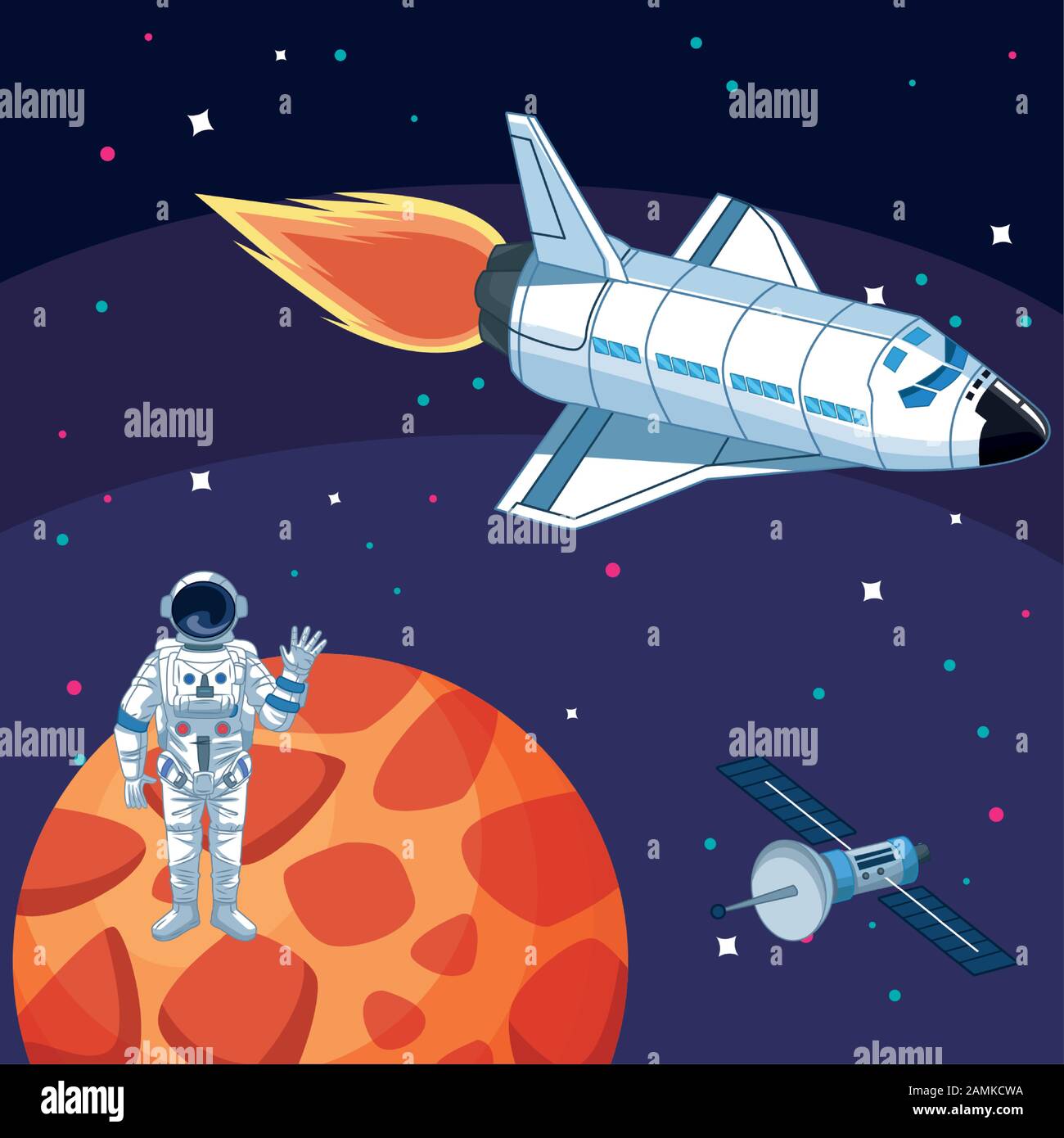 Space Exploration Clipart