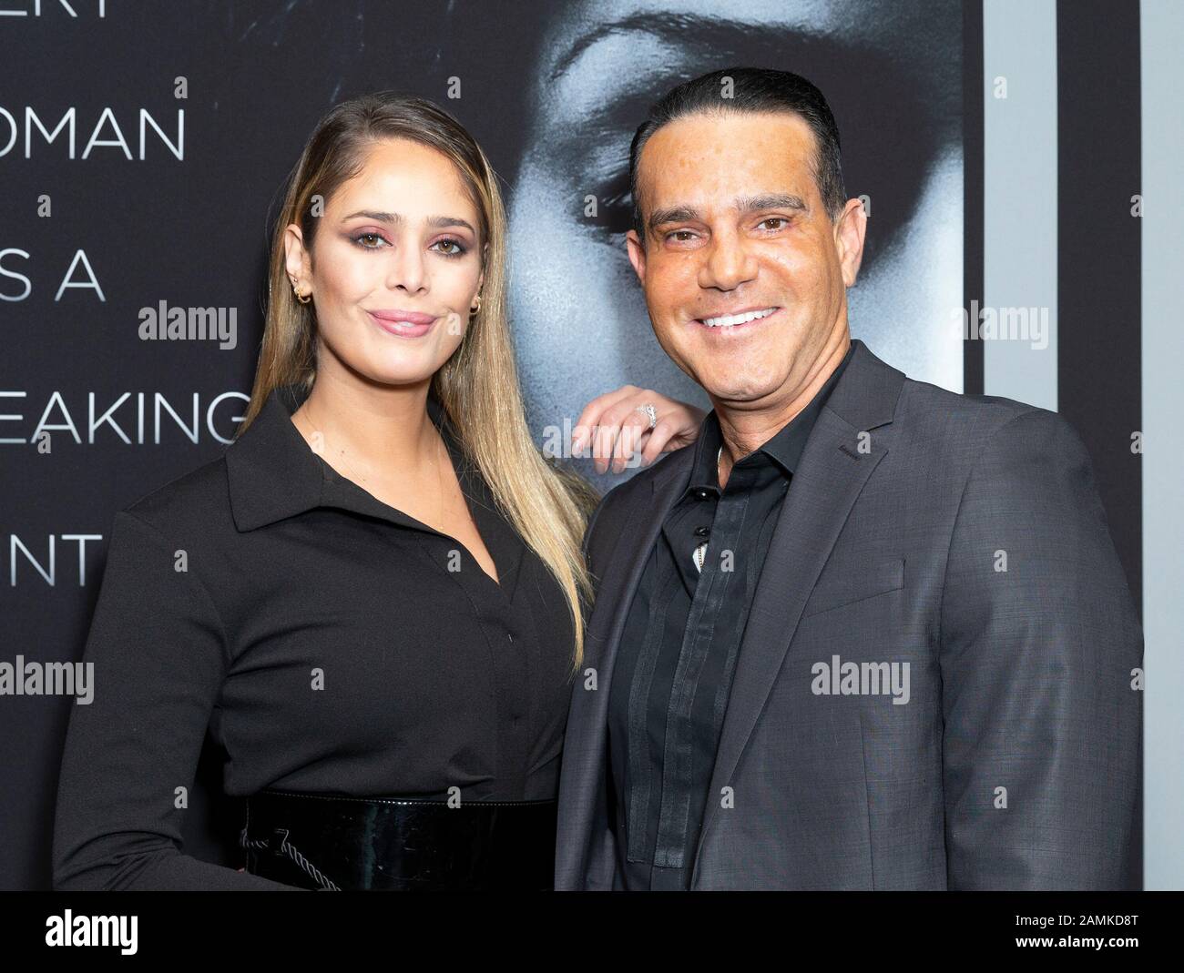 New York, United States. 13th Jan, 2020. Guest and Will Areu attends ...