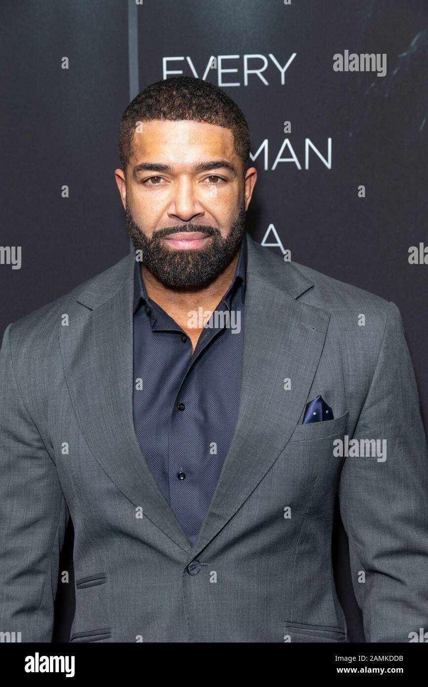 David Otunga attends premiere of Netflix A Fall From Grace at ...