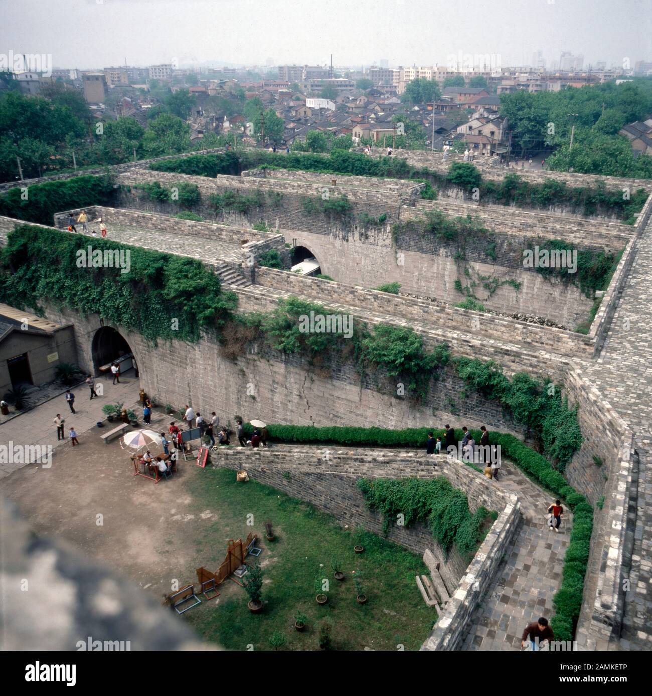 China city 1980s hi-res stock photography and images - Alamy
