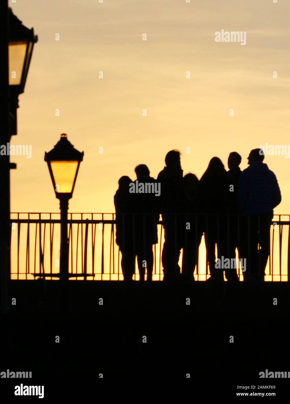 Silhouette people gathering hi-res stock photography and images - Alamy