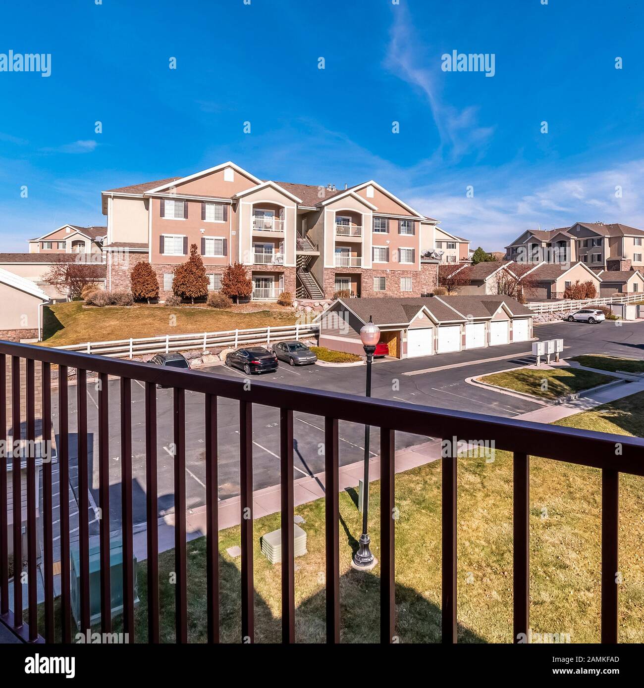 Upper floor balcony hi-res stock photography and images - Alamy