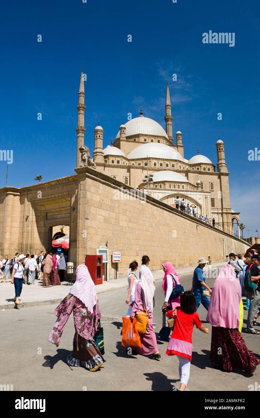 Muhammad Ali mosque, Mosque of Muhammad Ali, at the citadel of old ...