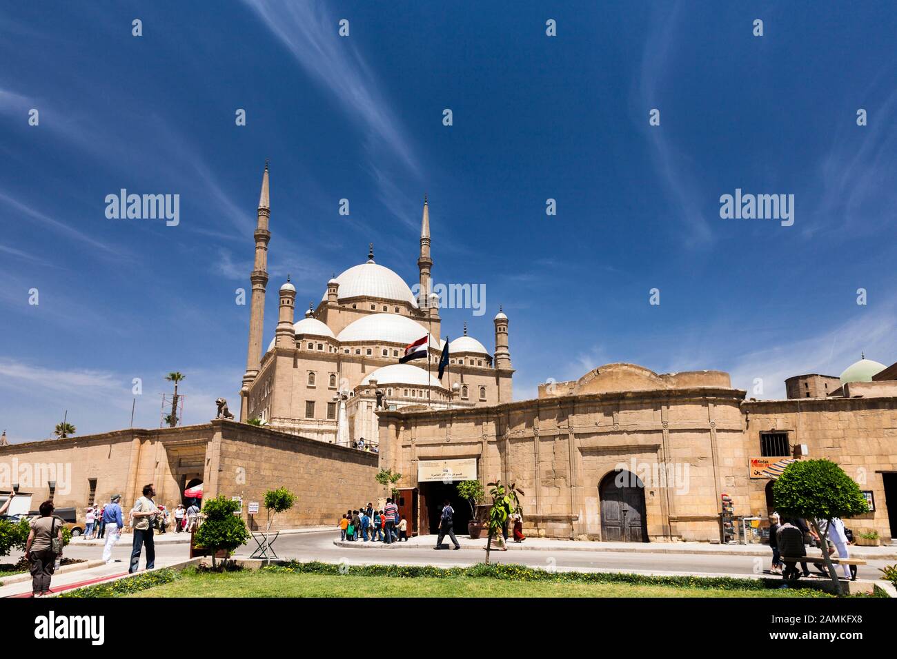 Muhammad Ali mosque, Mosque of Muhammad Ali, at the citadel of old ...