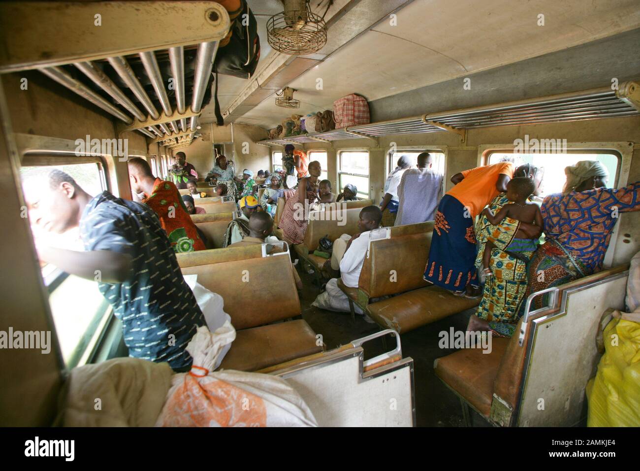 BENIN' S TRAIN JOURNEY BACK IN TIME Stock Photo - Alamy