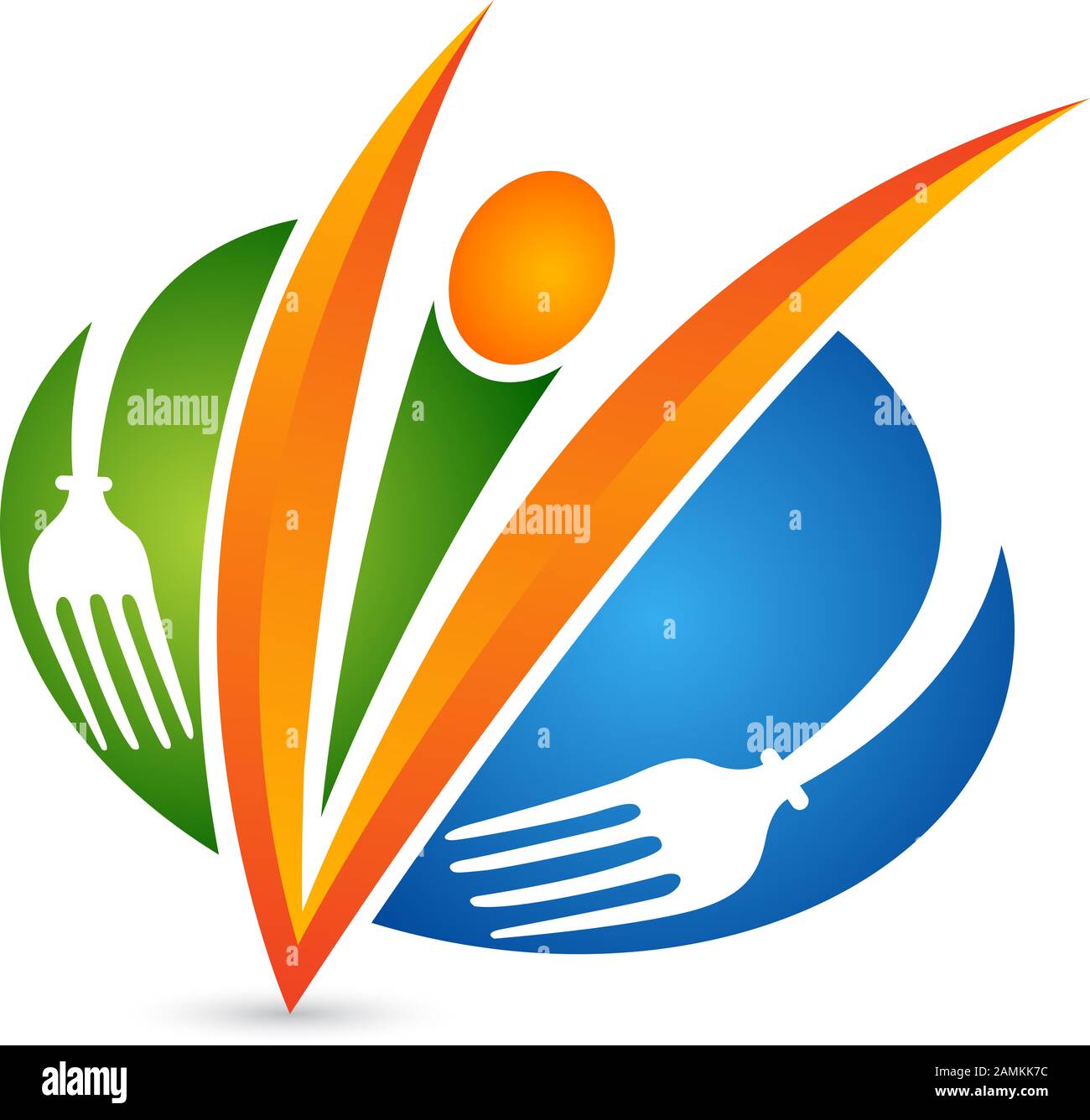 Restaurant logo chef man hi-res stock photography and images - Alamy