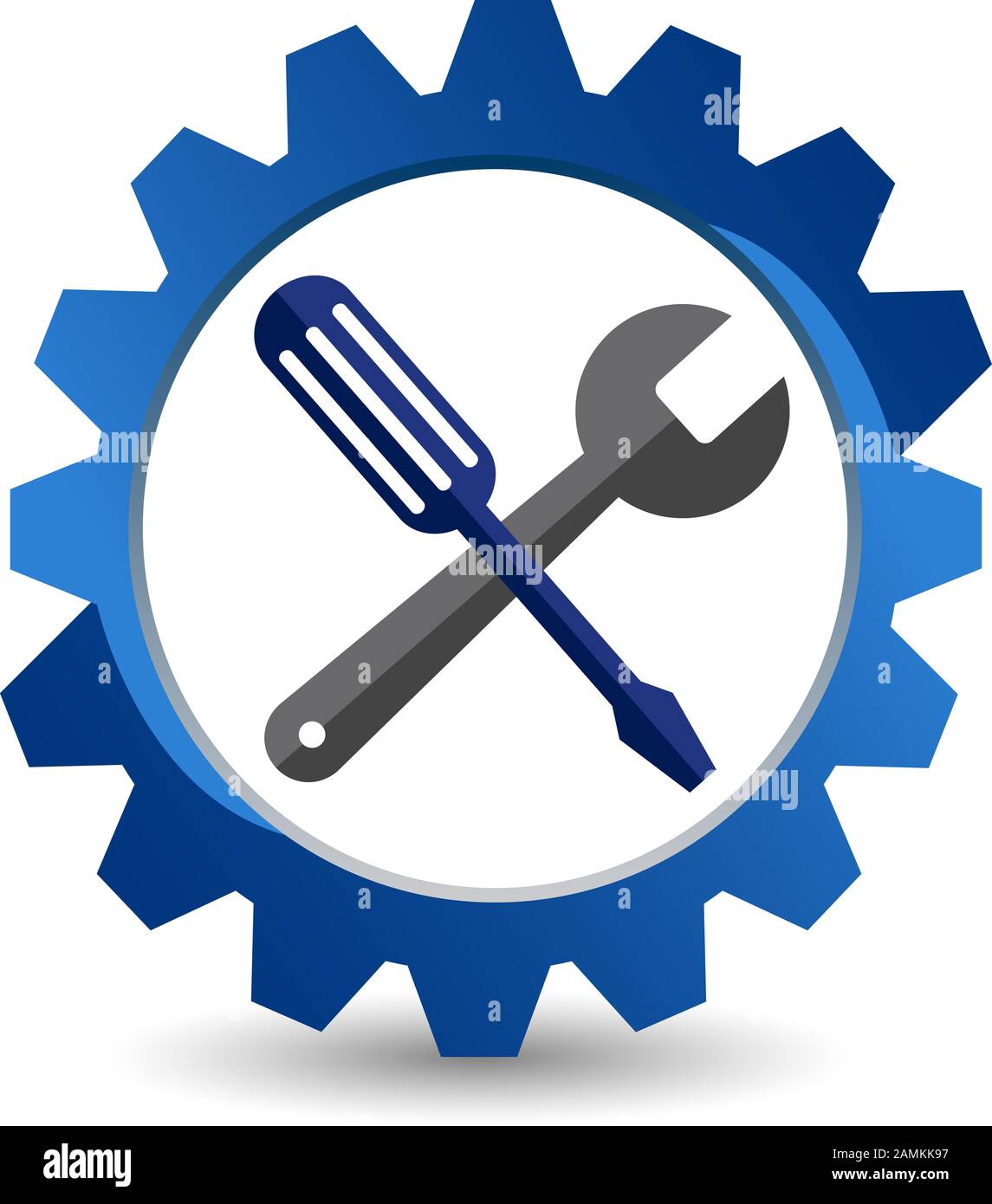 gear tools logo Stock Photo - Alamy
