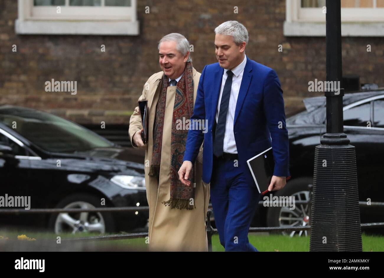 Attorney General Geoffrey Cox and Exiting the European Union Secretary ...