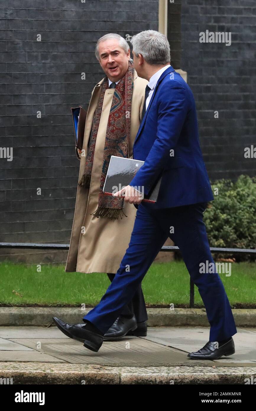Attorney General Geoffrey Cox and Exiting the European Union Secretary ...