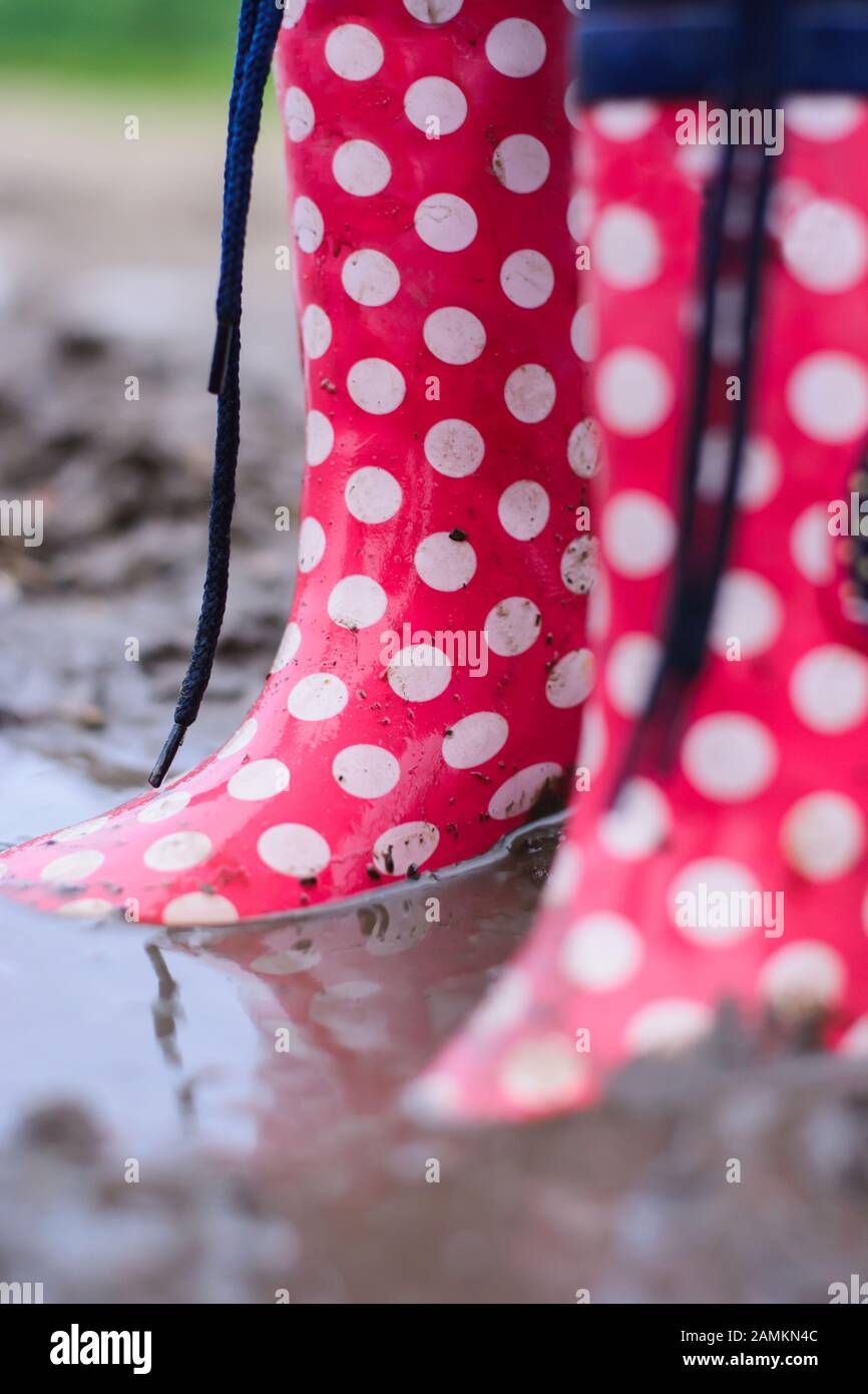 Child In Mud Puddle High Resolution Stock Photography and Images - Alamy