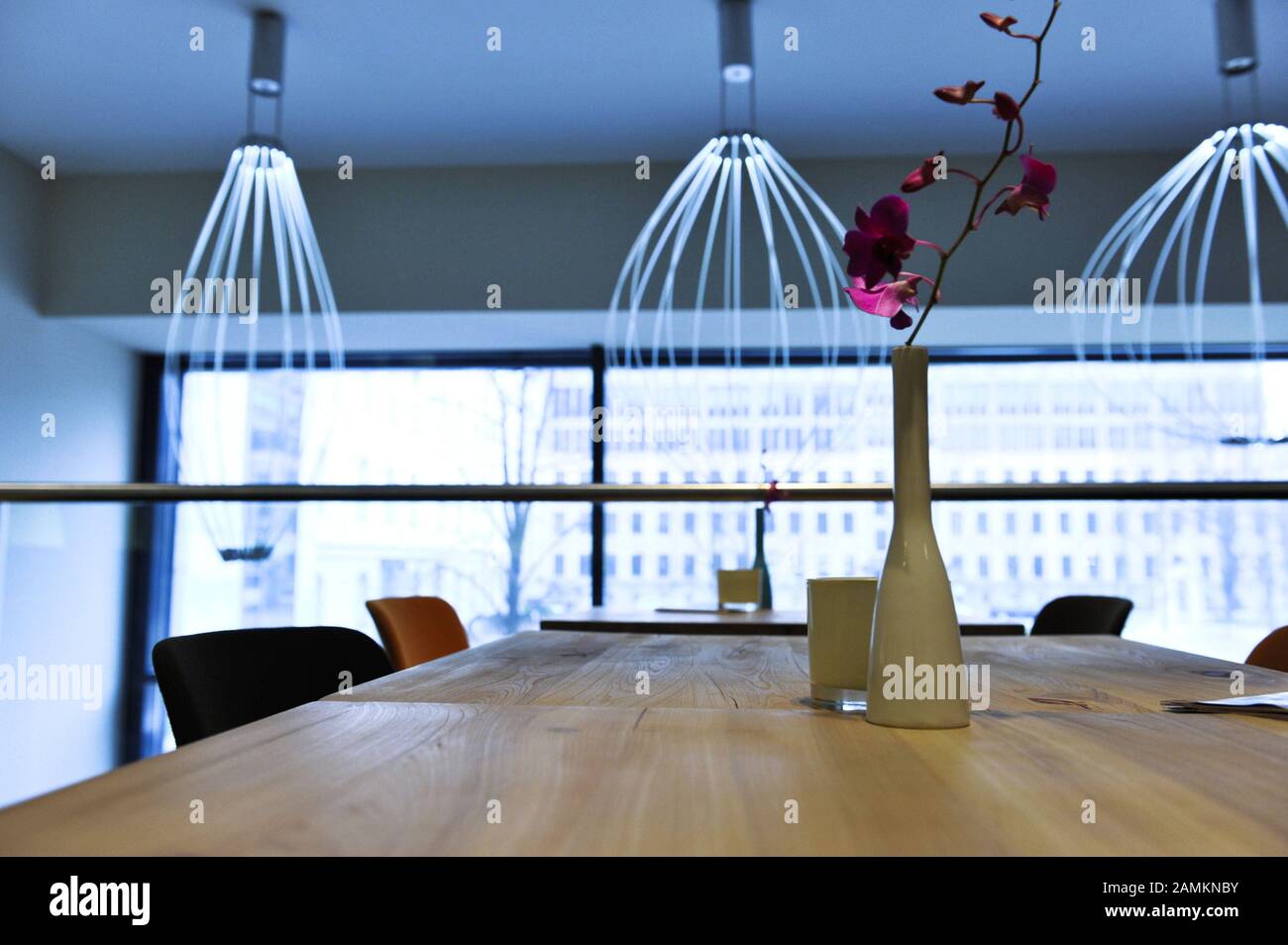 Interior decoration in the restaurant "Salt" at Rundfunkplatz 4 ...