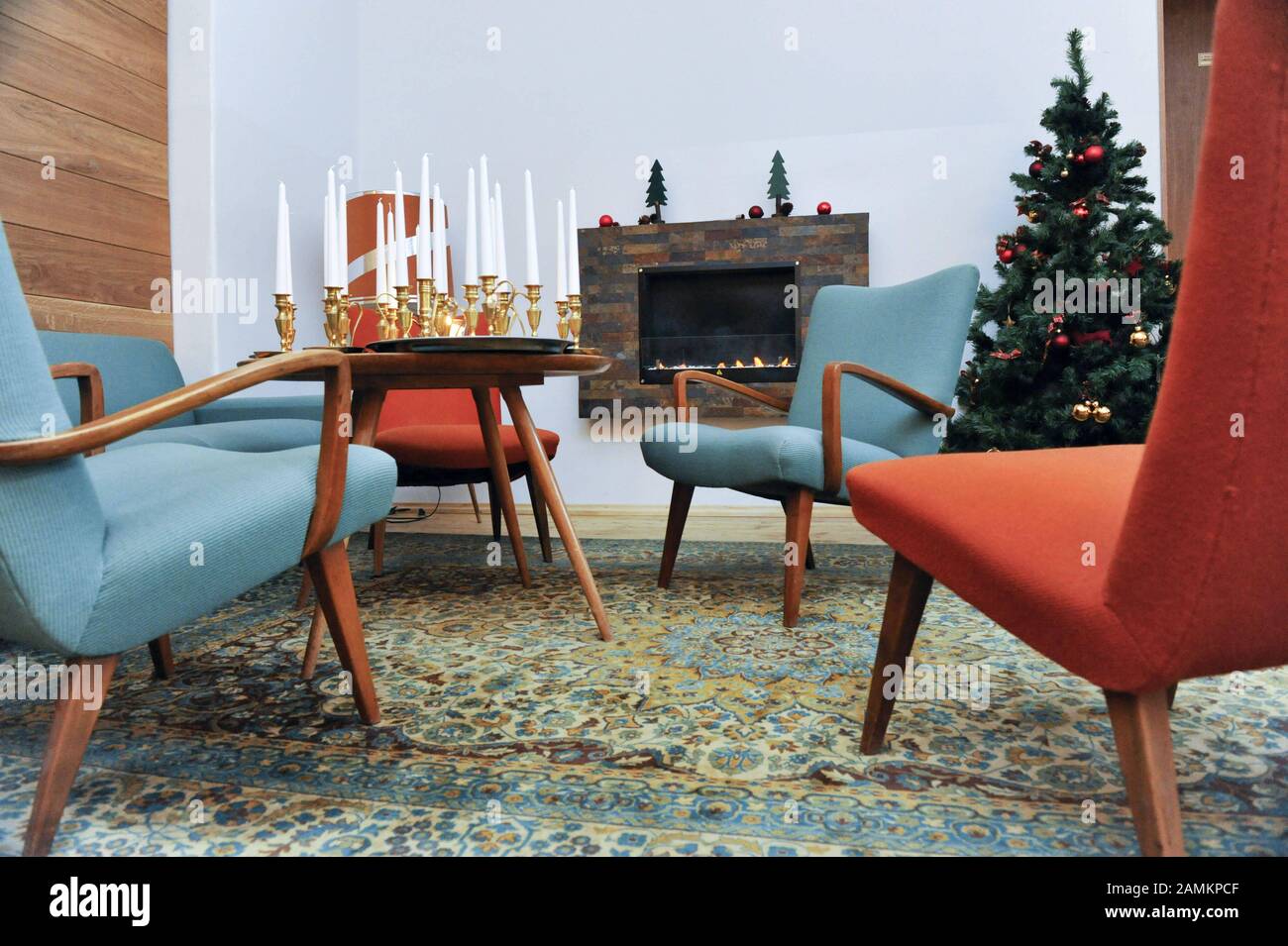 Seating group in the Italian restaurant "Garbo" in Kaiserstraße 67 in ...