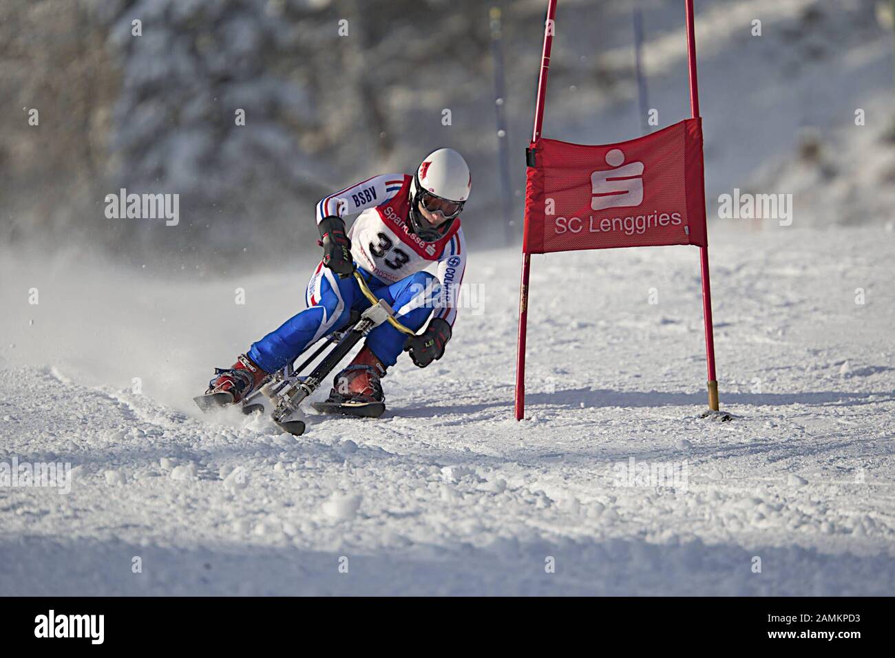 Skibob driver hi-res stock photography and images - Alamy