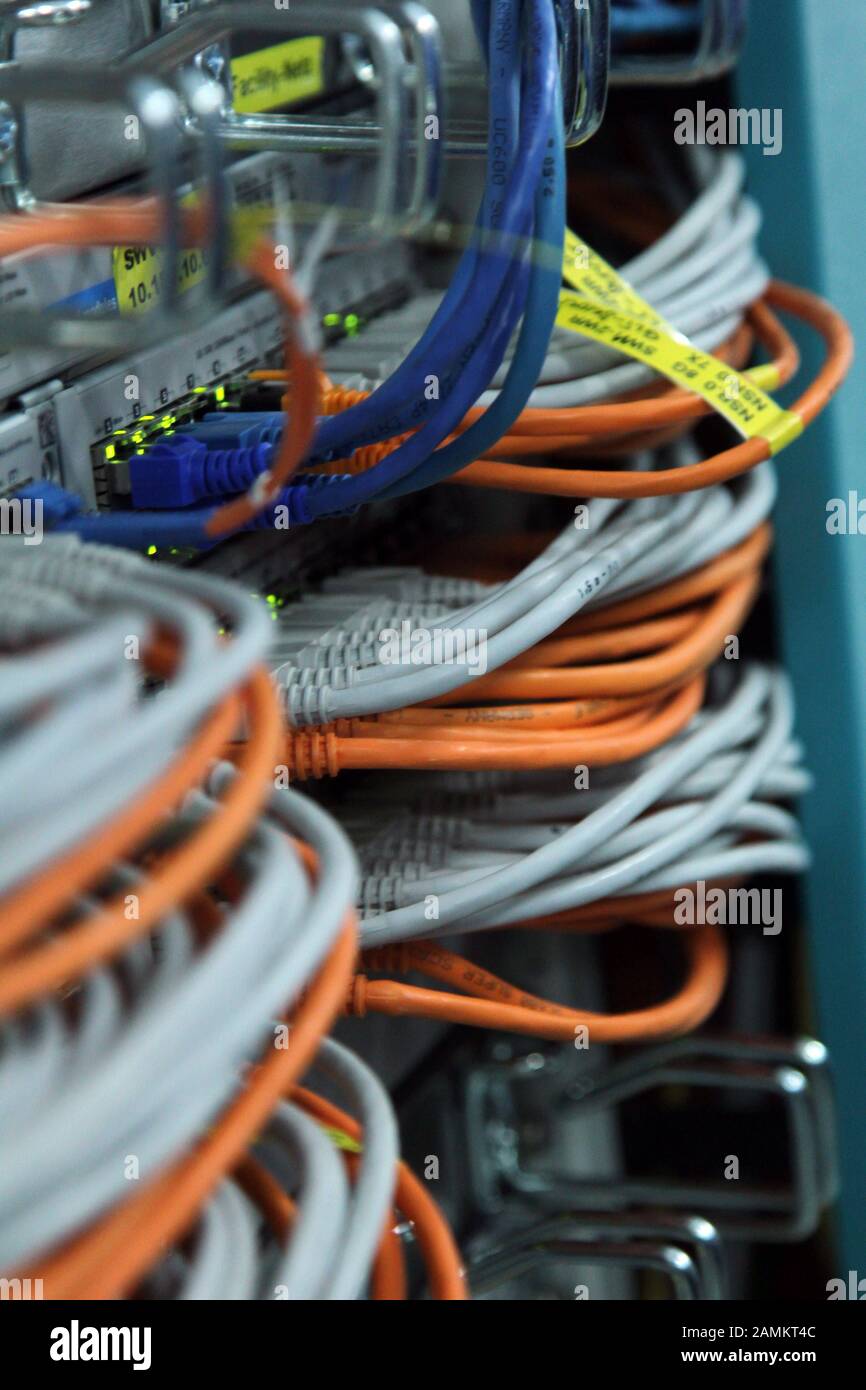 Supermuc high-performance computer at the Leibniz Computing Center (LRZ ...