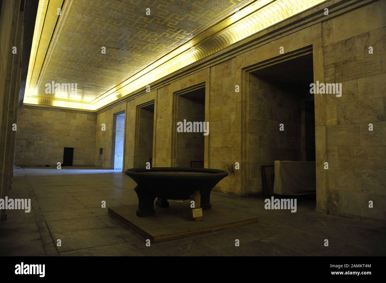 The Golden Hall in the hall under the Zeppelin Tribune on the former ...