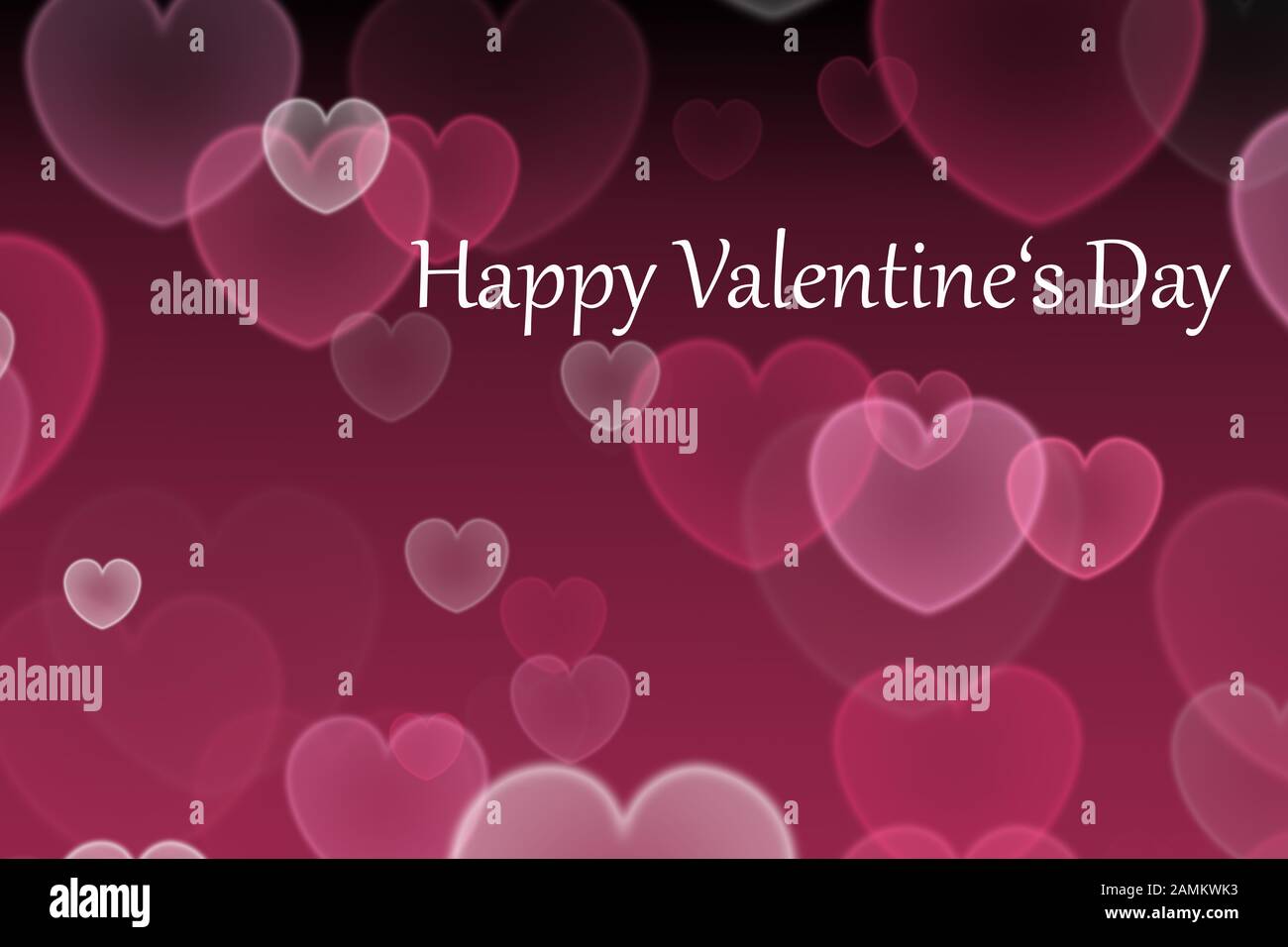 Valentine's Day Love Heart Stock Photo - Alamy