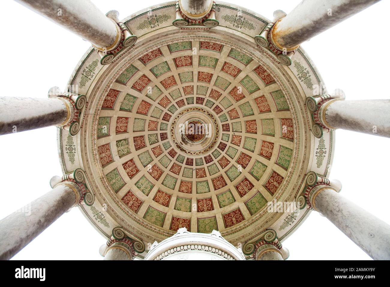 Dome of monopteros temple hi-res stock photography and images - Alamy