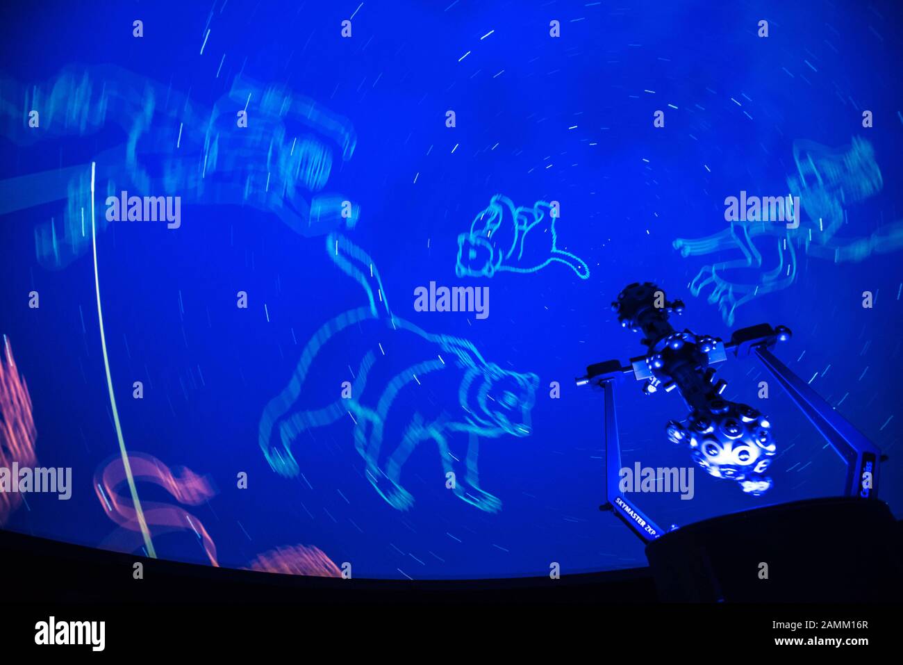 The high-performance projector from Zeiss projects an impressive star ...