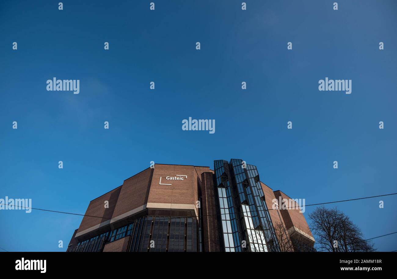 Exterior view of the Gasteig cultural centre in Munich. [automated ...