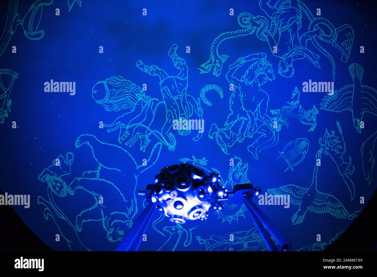 The high-performance projector from Zeiss projects an impressive star ...