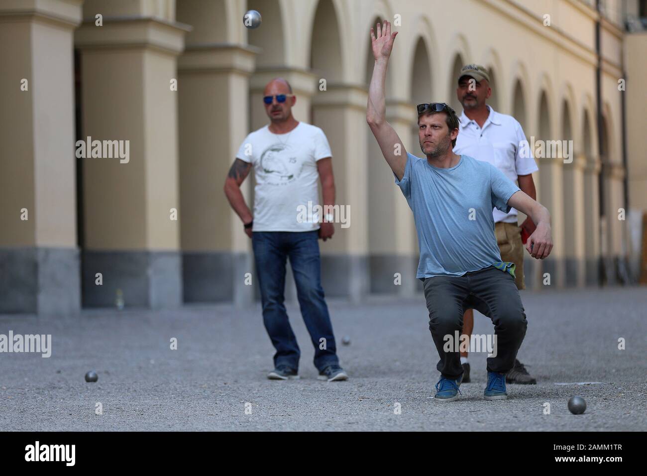 Boule player hi-res stock photography and images - Alamy