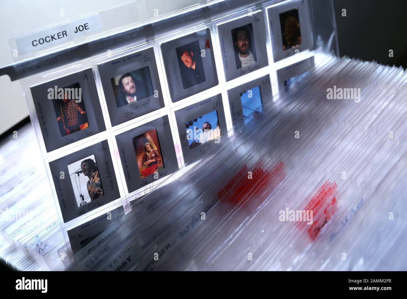 Rolf Stang has a very large collection of pop and rock photos ...