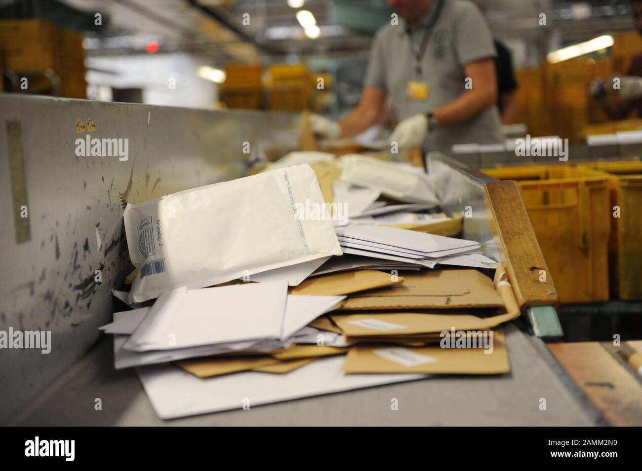 Postal sorting centre hi-res stock photography and images - Alamy