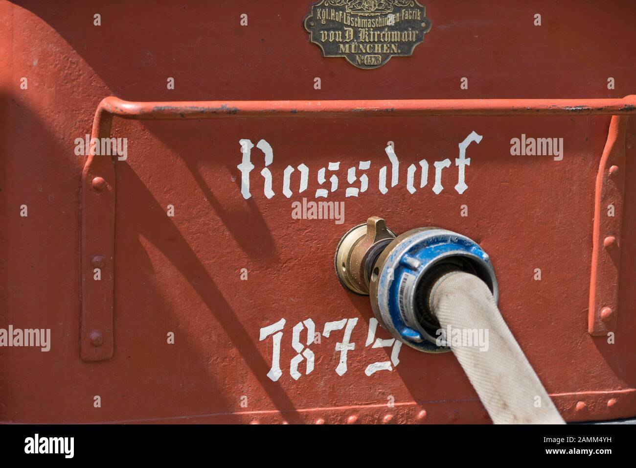 Hand fire pump hi-res stock photography and images - Alamy