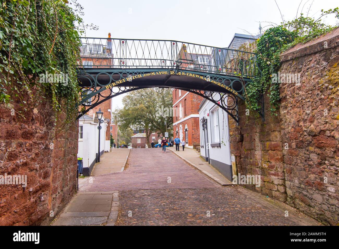 Wrought iron bridge hi-res stock photography and images - Alamy