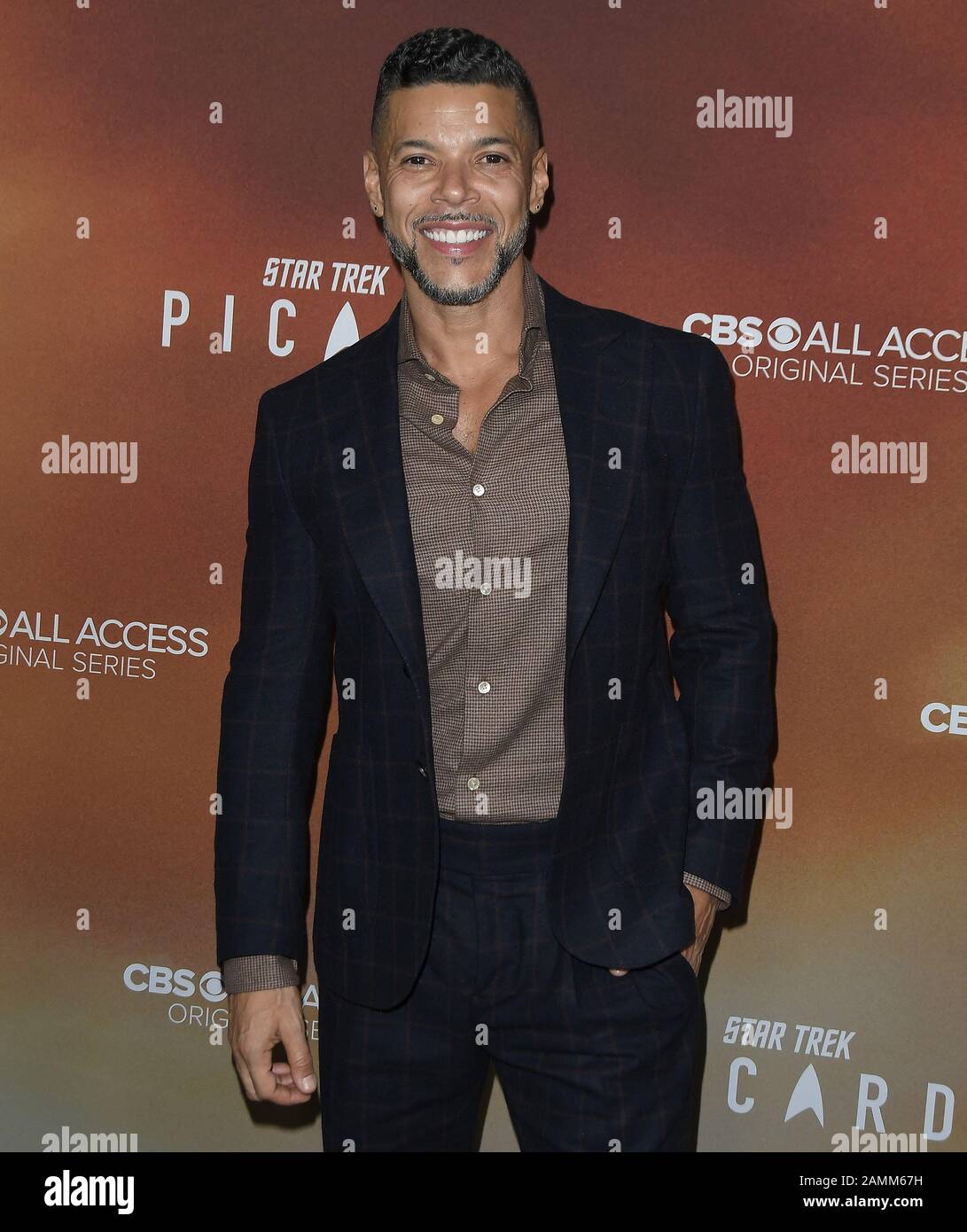 Los Angeles, USA. 13th Jan, 2020. Wilson Cruz arrives at the CBS All ...