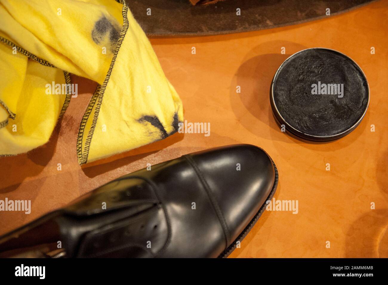 Shoe care course hi-res stock photography and images - Alamy