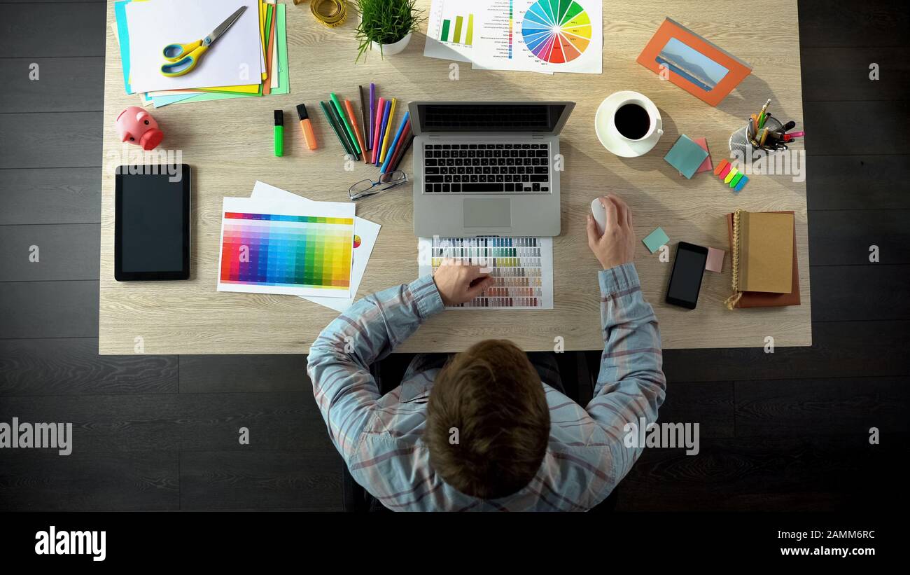 Man designing interior computer hi-res stock photography and images - Alamy