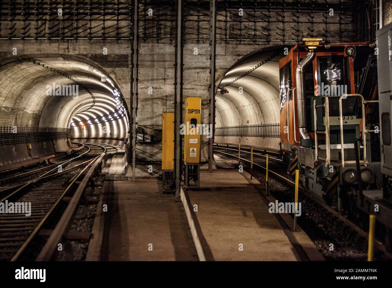 Rail grinding machine hi-res stock photography and images - Alamy