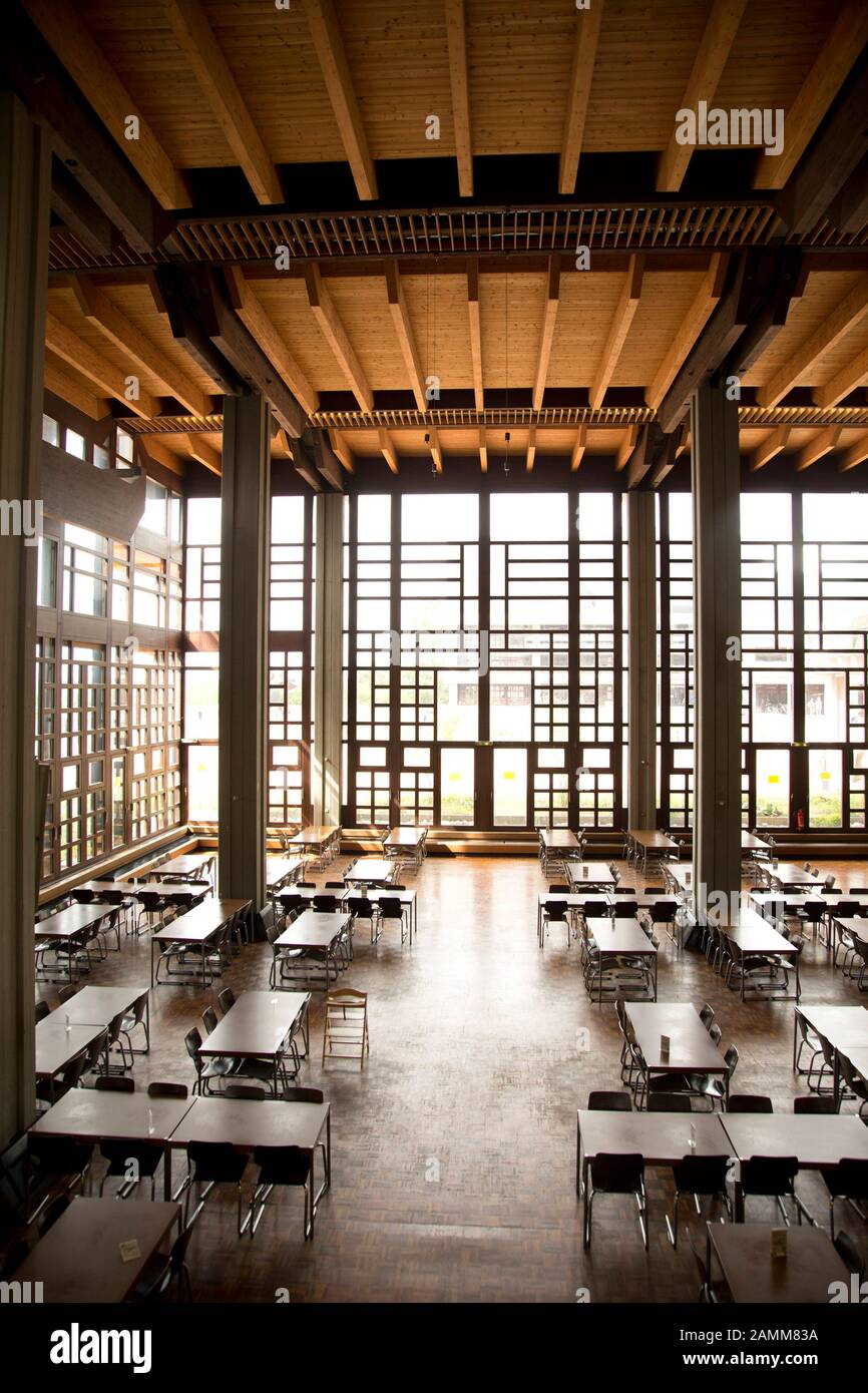 Old refectory on the campus of the Julius-Maximilians-University in ...