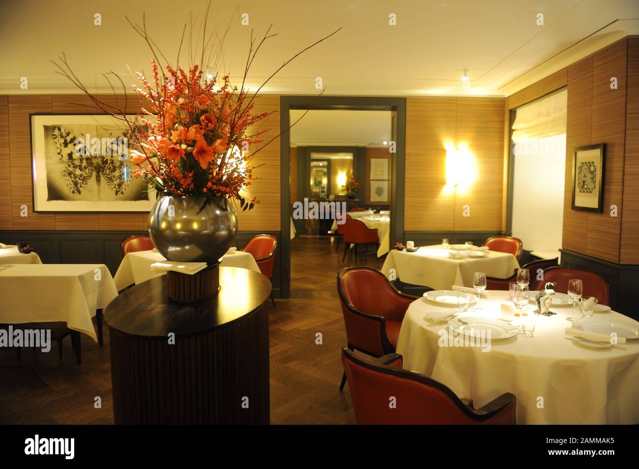The two-star restaurant "Dallmayr" on the first floor of the ...