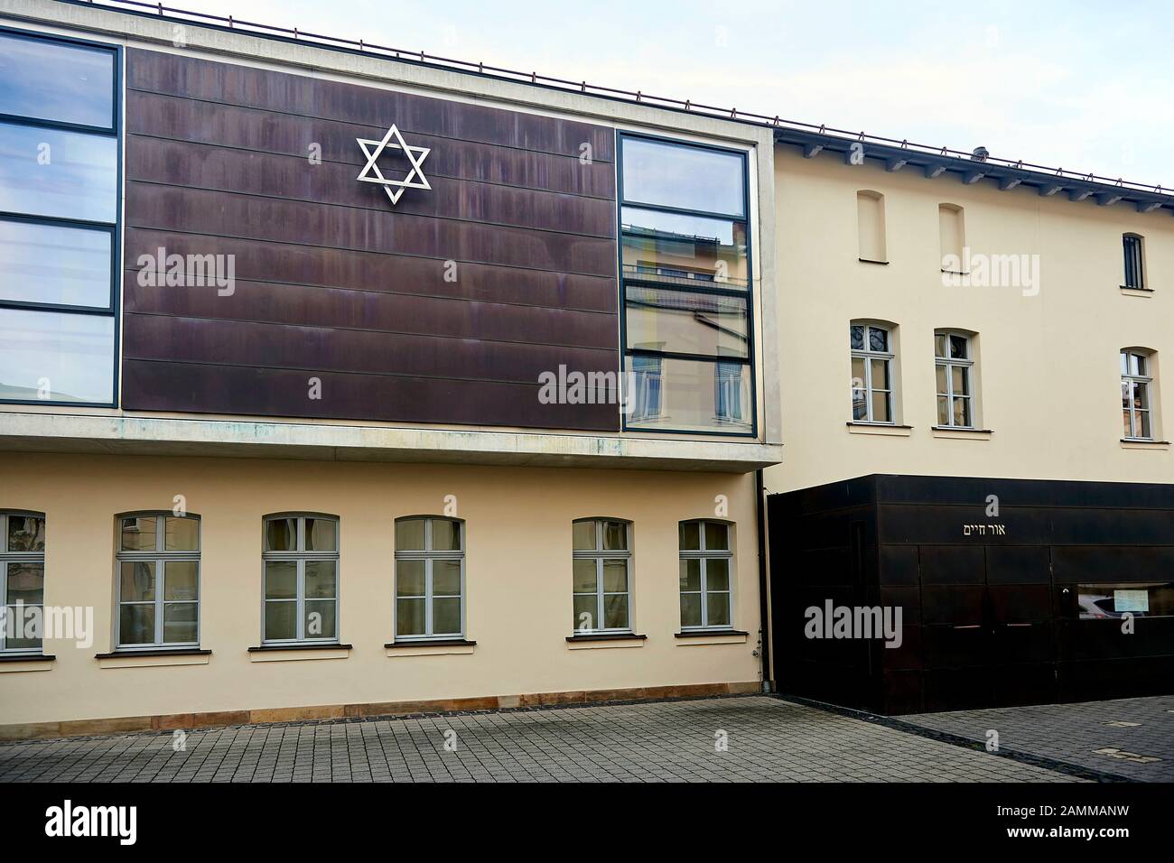 Jewish Community Bamberg, community centre with synagogue, built into ...