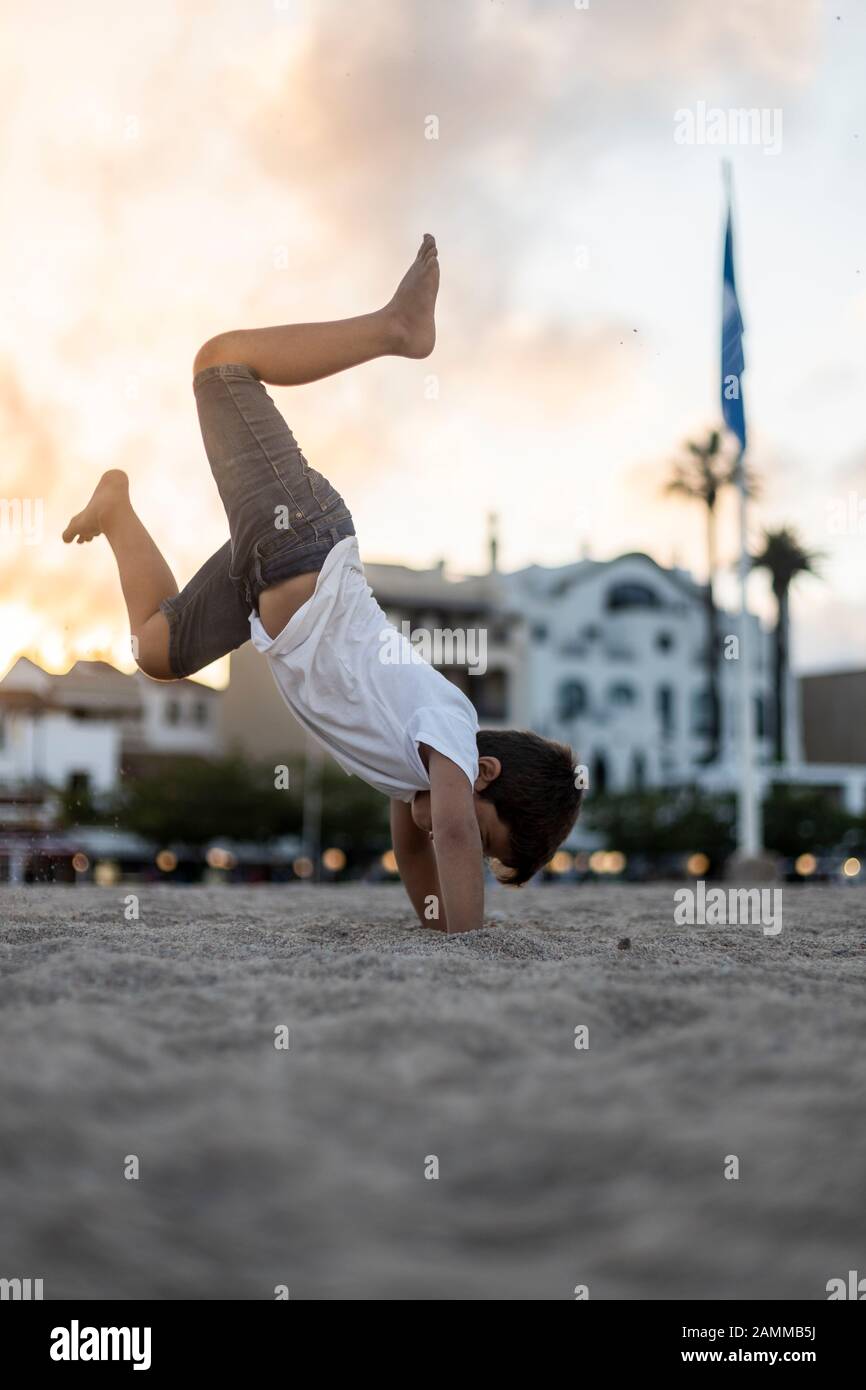 Somersault Gymnast High Resolution Stock Photography and Images - Alamy
