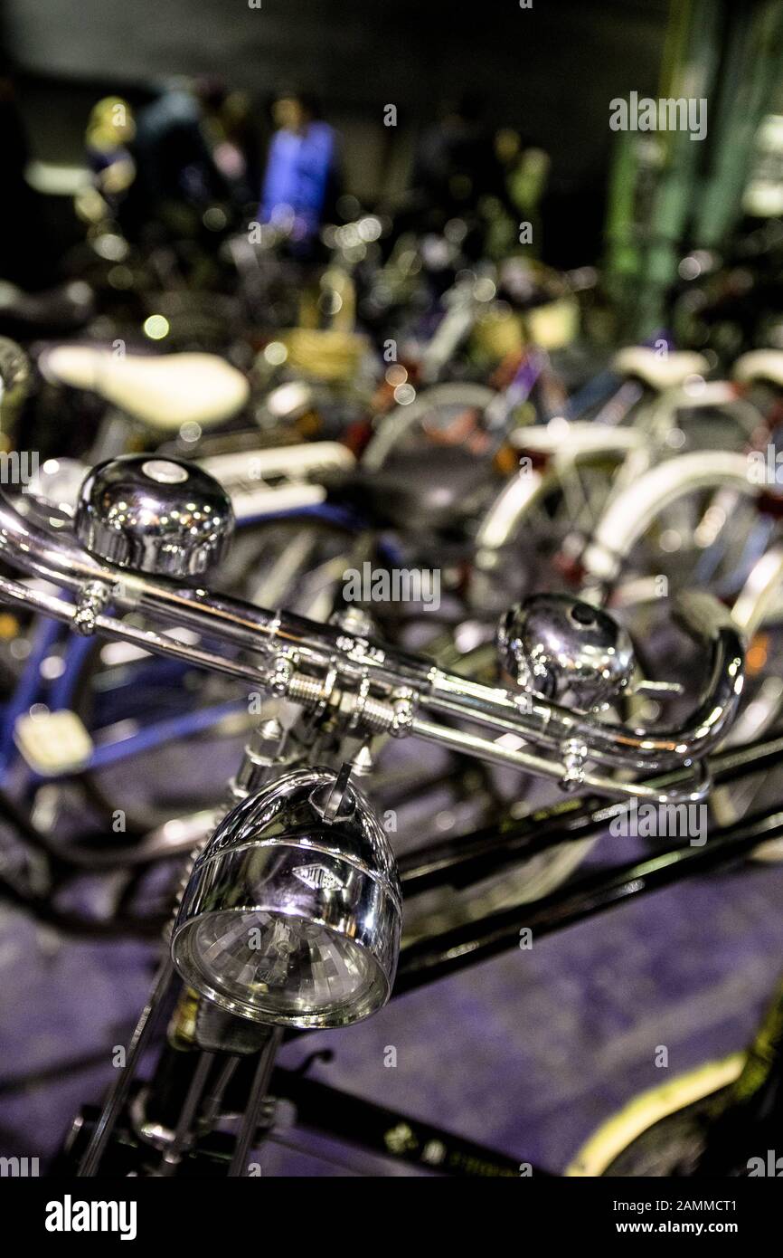 Bicycle flea market of the bicycle capital Munich in the Zentith ...
