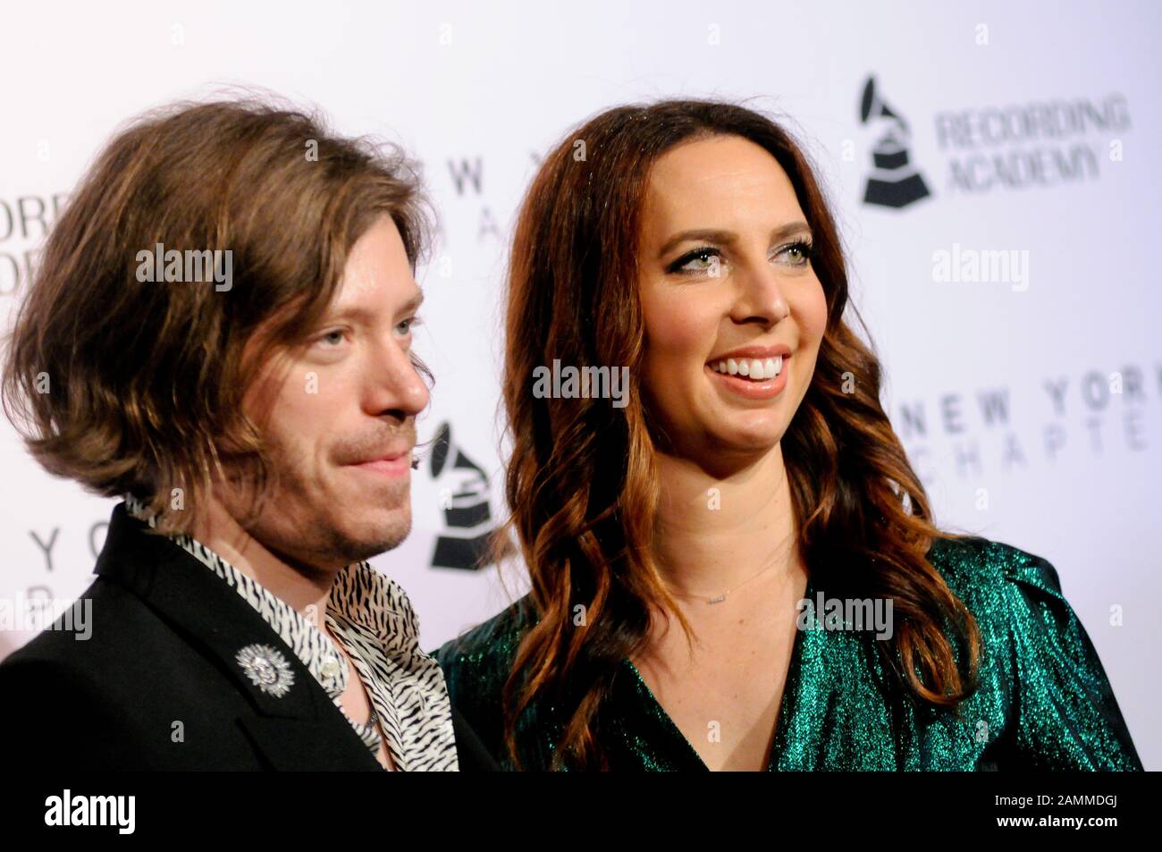 New York City, United States. 14th Jan, 2020. Patrick Vaill and Mallory ...