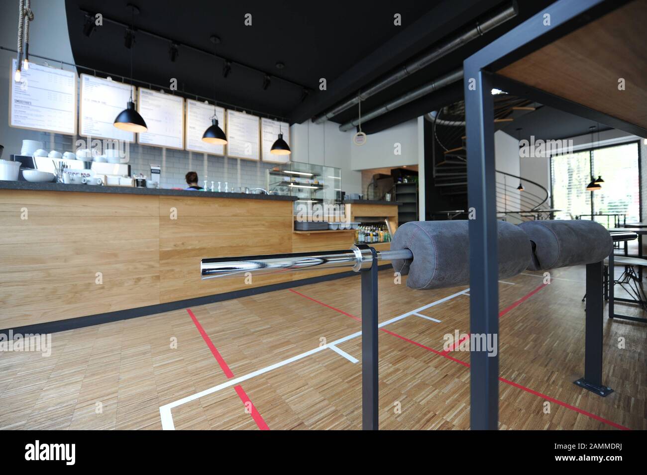 Healthy, nutritious food in the restaurant "Gym Cook" in the ...