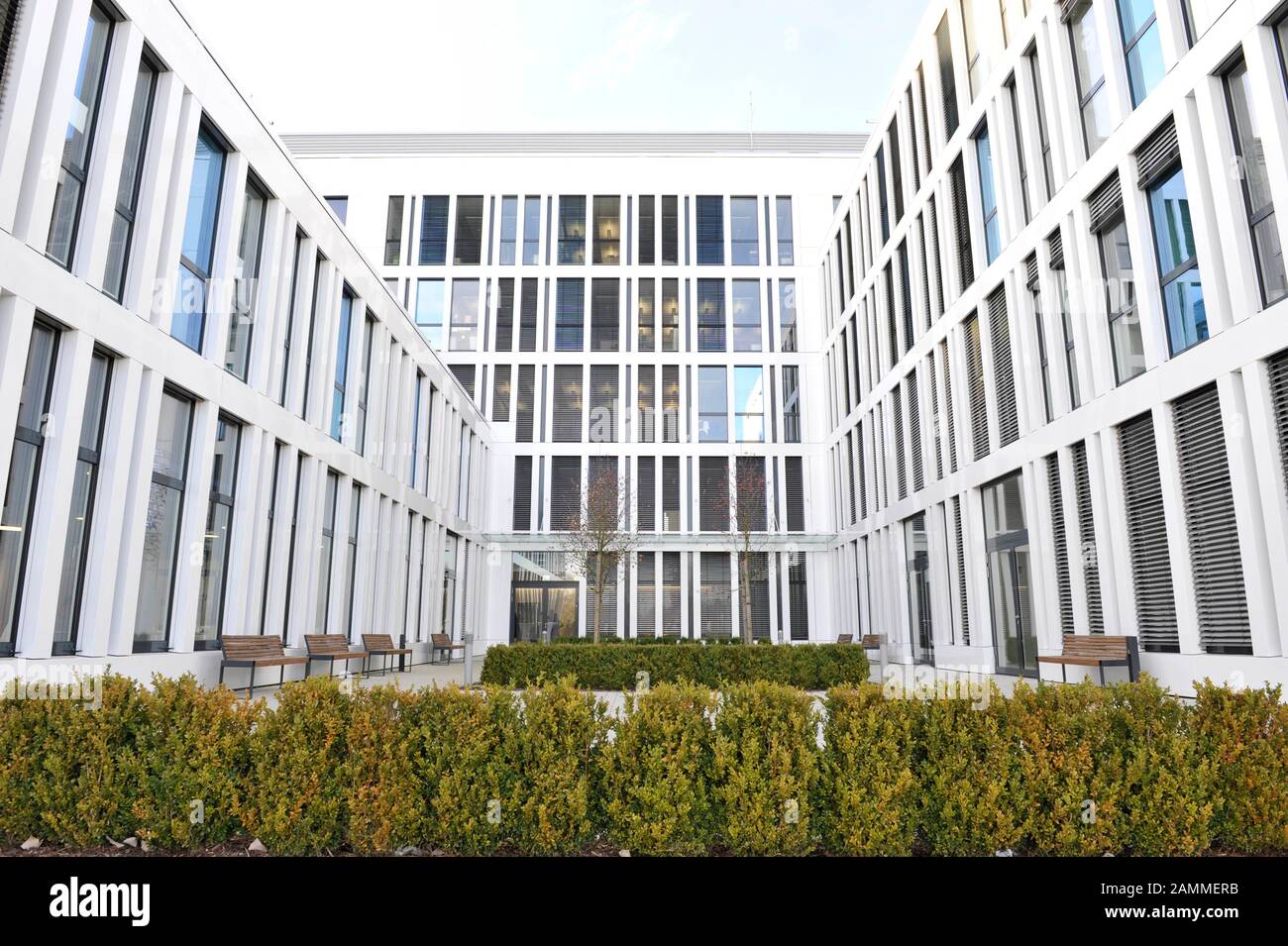 The newly built company building of the biotechnology company MorphoSys ...